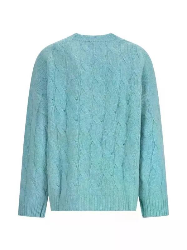NOTSHY Patzi Cable-knit Cashmere Sweater