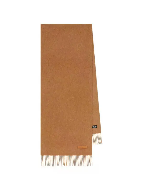 Zegna Fringed Cashmere Scarf