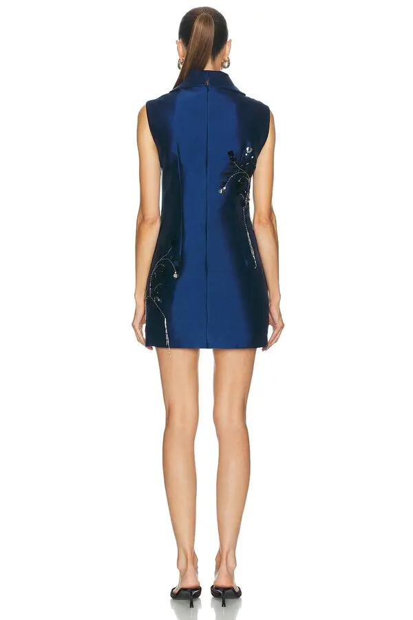Simkhai Renza Sleeveless Dress In Blue