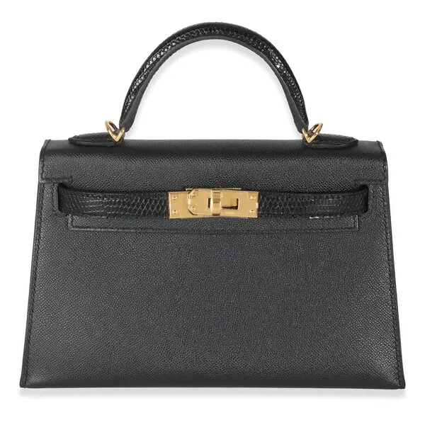 Hermès Madame Lizard Touch Sellier Kelly 20 Ii Ghw