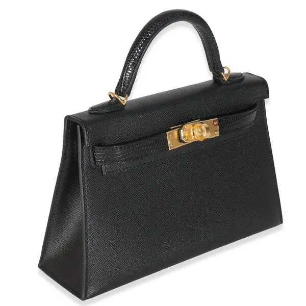 Hermès Madame Lizard Touch Sellier Kelly 20 Ii Ghw
