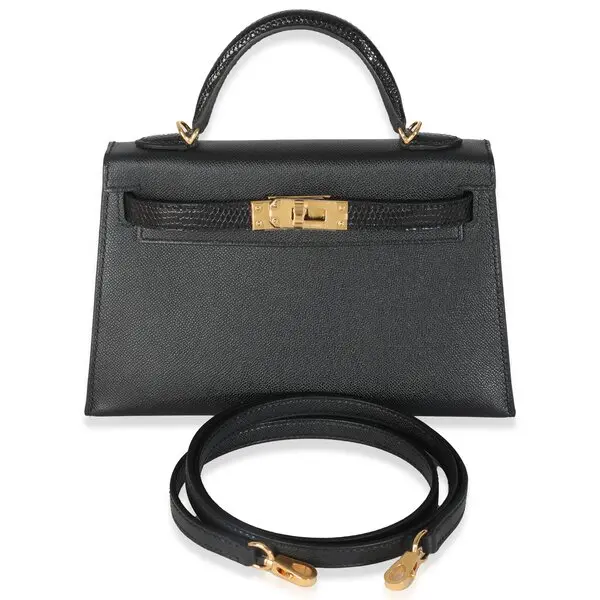 Hermès Madame Lizard Touch Sellier Kelly 20 Ii Ghw