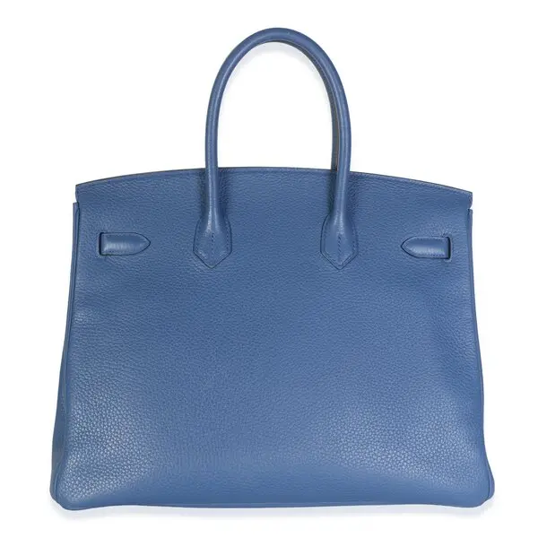 Hermès Bleu Brighton Togo Birkin 35 Phw