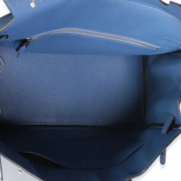 Hermès Bleu Brighton Togo Birkin 35 Phw