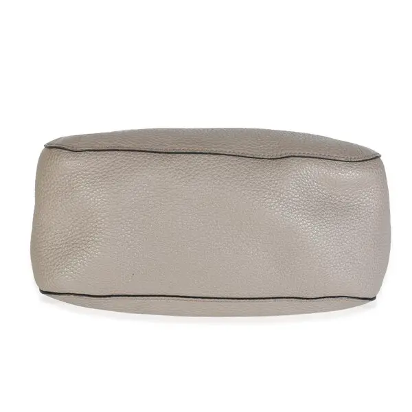 Prada Clay Grained Calfskin Triangle Logo Shoulder Bag