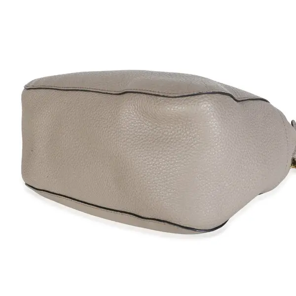 Prada Clay Grained Calfskin Triangle Logo Shoulder Bag