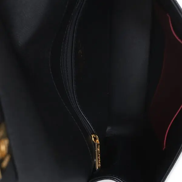 Chanel Shiny Caviar Preppy Coco Flap Bag