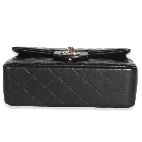 Chanel Quilted Lambskin Rectangular Flap Bag