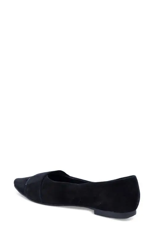 CHOCOLAT BLU Abbe Flat - Black Suede