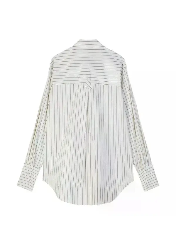 Patrizia Pepe Striped Cotton Shirt