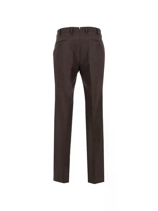 GABRIELE PASINI Straight-leg Flannel Trousers
