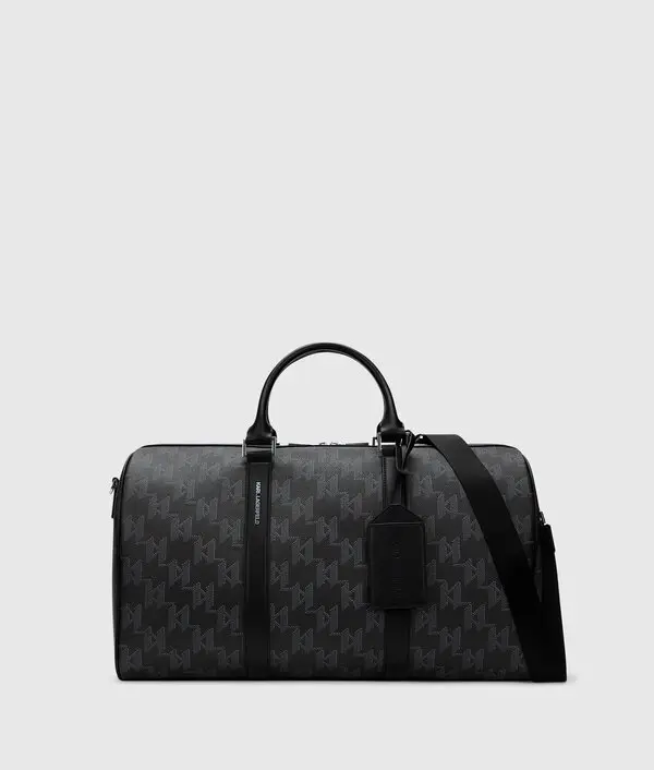 Karl Lagerfeld K/monogram Canvas Weekender Bag - Castlerock