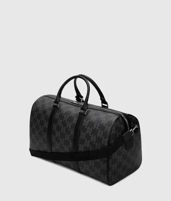 Karl Lagerfeld K/monogram Canvas Weekender Bag - Castlerock