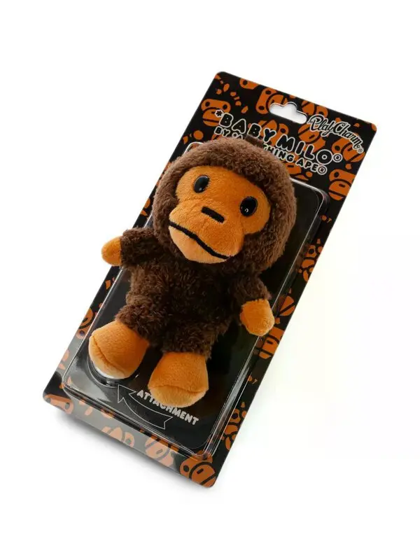 A BATHING APE Baby Milo Plush Phone Charm