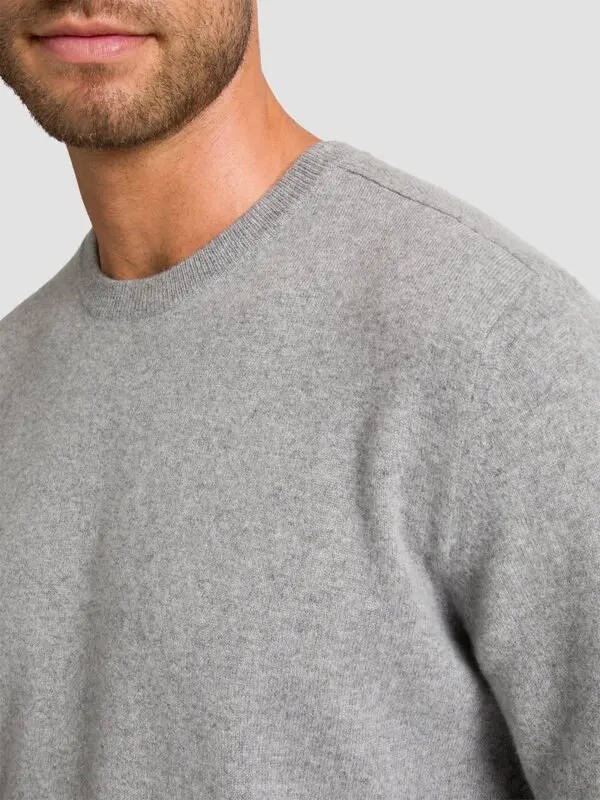 Stefano Ricci Cashmere Knit Crewneck Sweater - Grey