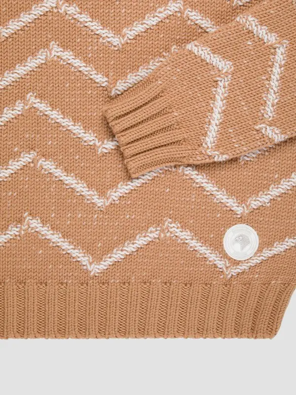 Stefano Ricci Wool Knit Crewneck Sweater