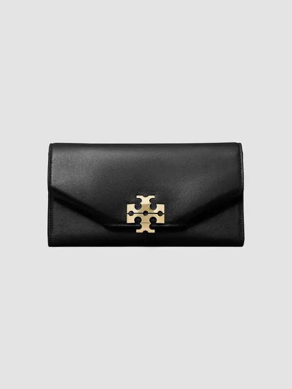 Tory Burch Charlie Leather Envelope Clutch