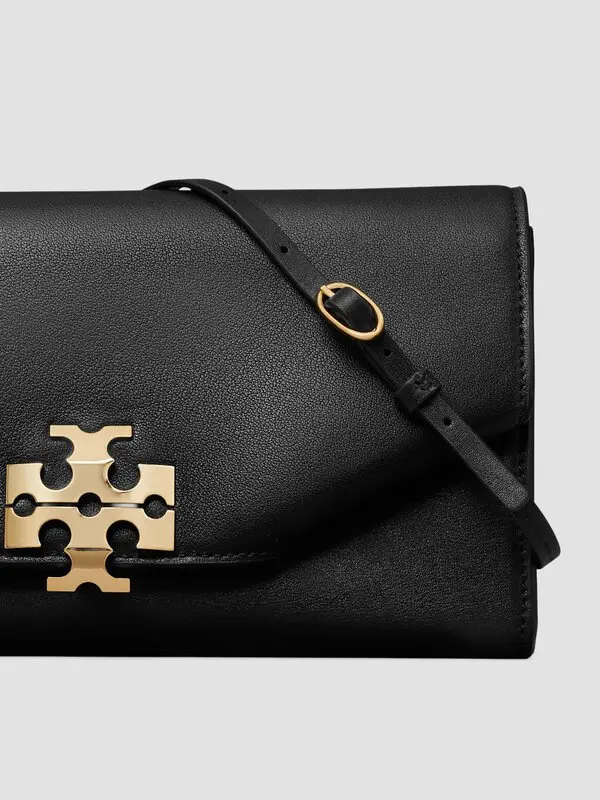 Tory Burch Charlie Leather Envelope Clutch
