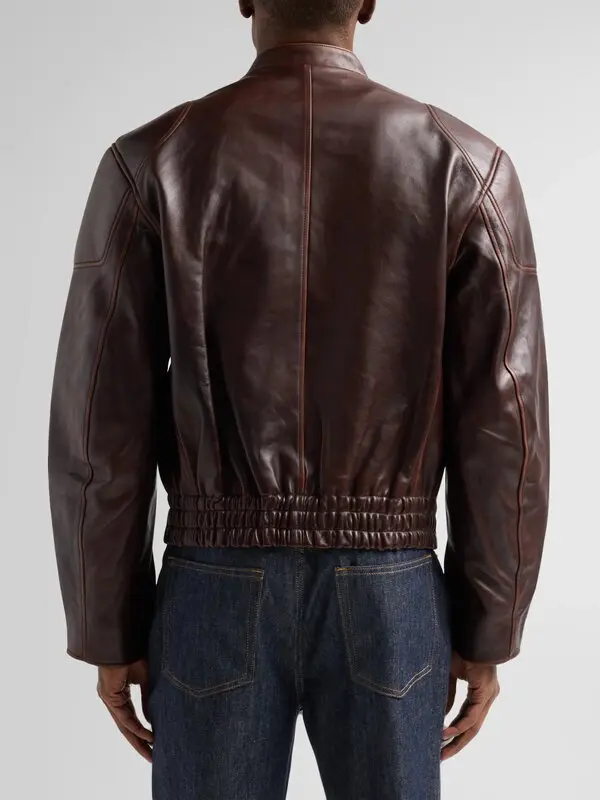 Helmut Lang Leather Moto Jacket