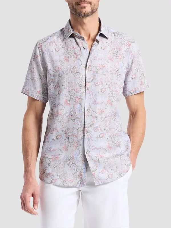 Robert Graham Windsong Floral Short-sleeve Shirt
