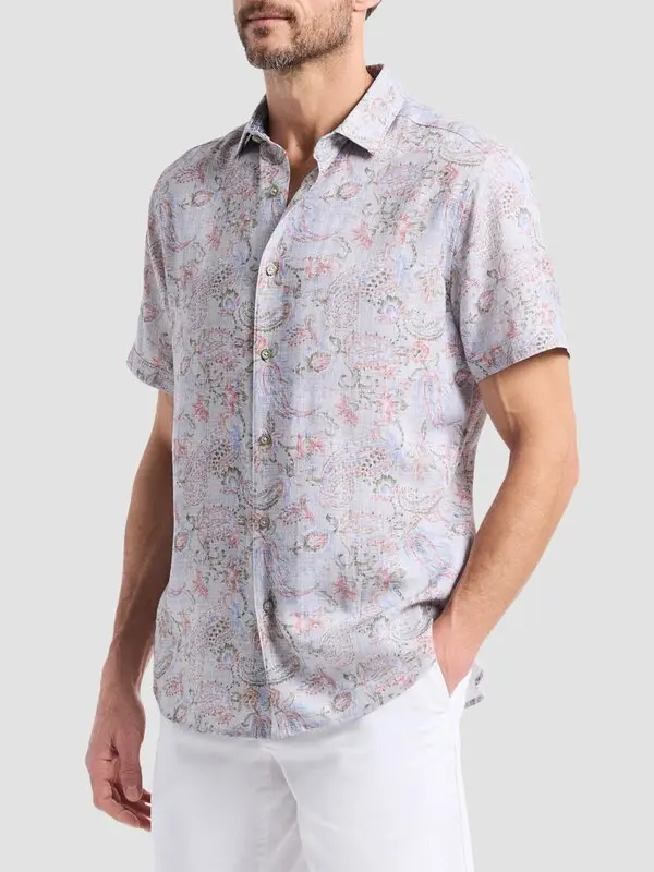 Robert Graham Windsong Floral Short-sleeve Shirt