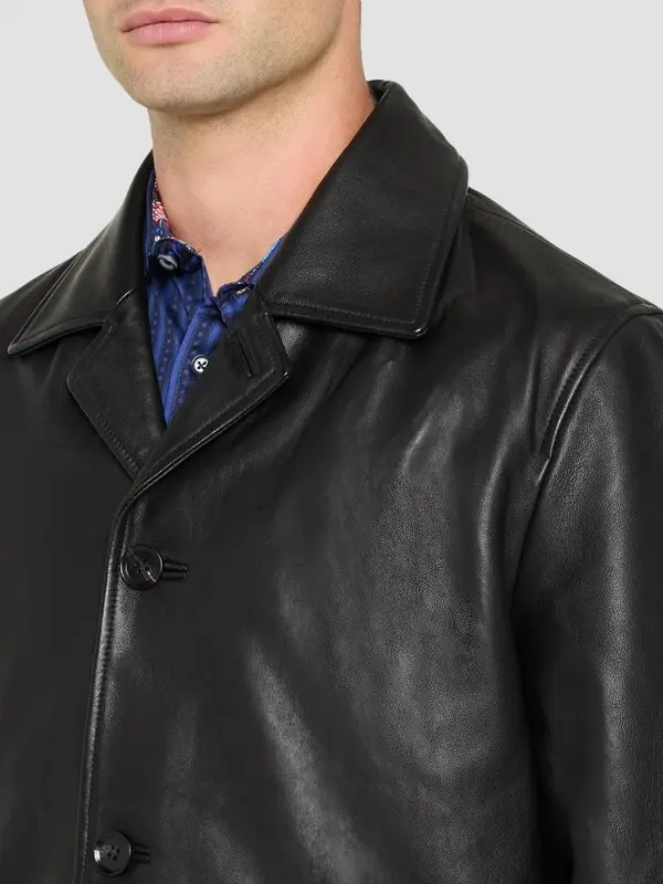 Robert Graham Rocky 50th The Underdog Leather Jacket