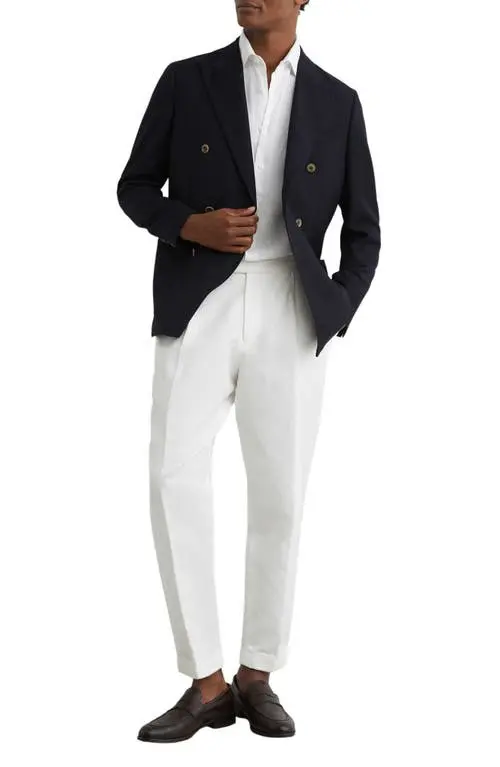 REISS Osteria Wool Double Breasted Sport Coat