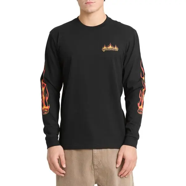 Quiksilver Flame On Graphic Long Sleeve T-shirt