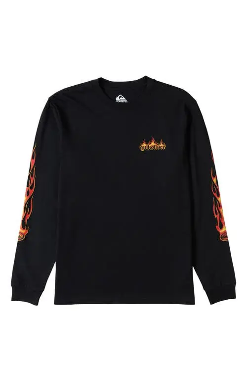 Quiksilver Flame On Graphic Long Sleeve T-shirt