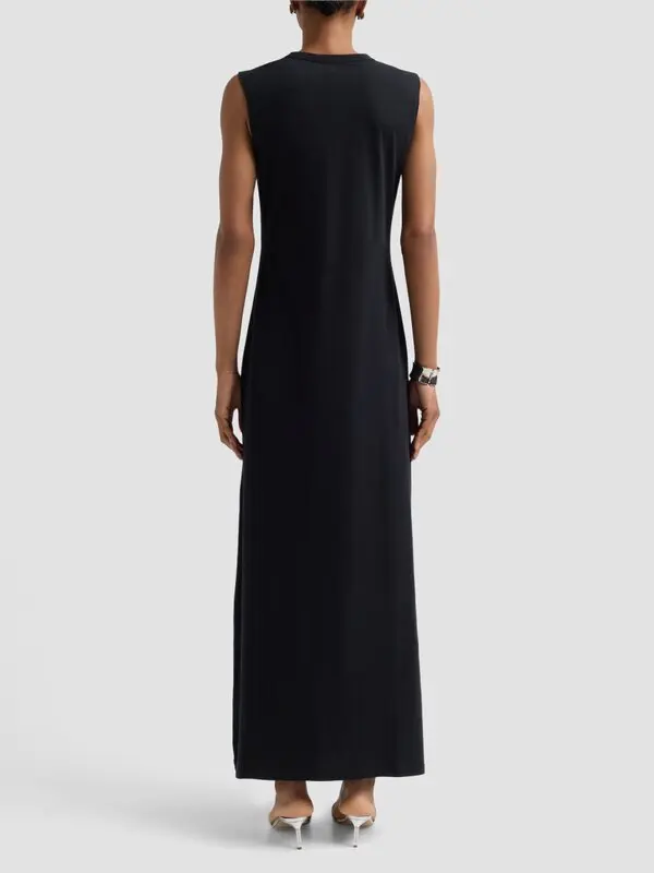LESET Margo Sleeveless Cotton Maxi Dress