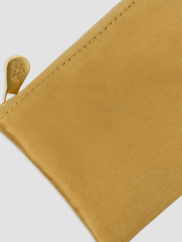 NAGHEDI St. Barths Petit Satin Top Handle Bag - Luce