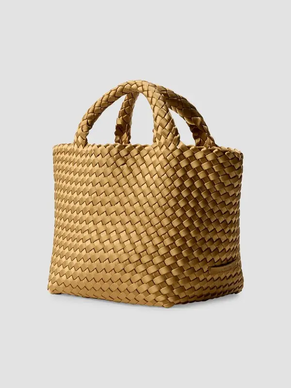 NAGHEDI St. Barths Small Satin Tote Bag - Luce