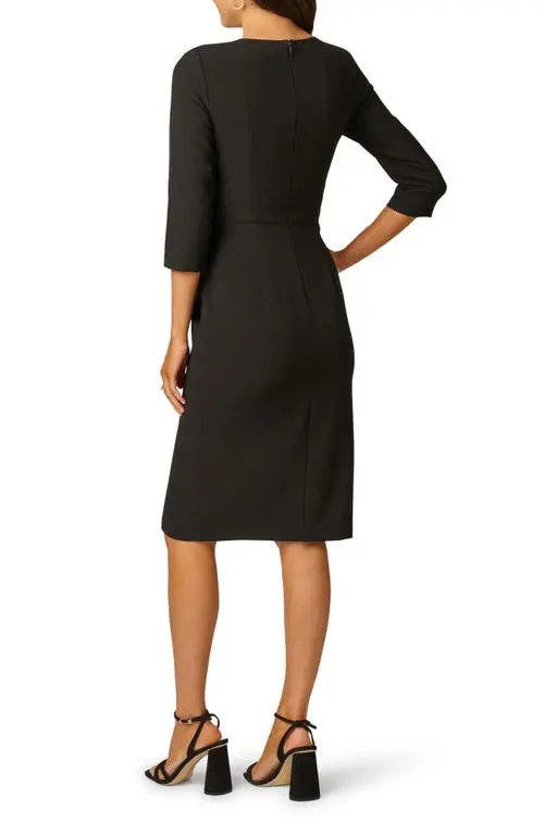 Adrianna Papell Bead Detail Sheath Dress