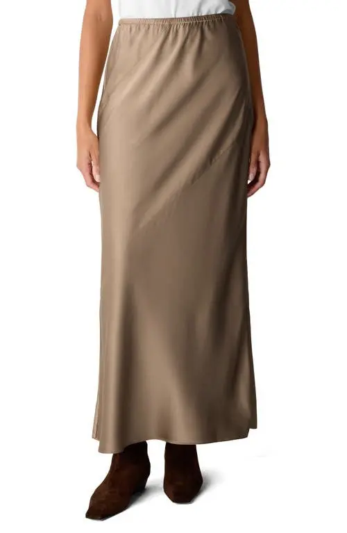 Eileen Fisher Bias Maxi Silk Skirt