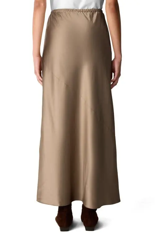 Eileen Fisher Bias Maxi Silk Skirt