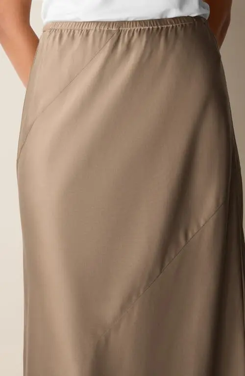 Eileen Fisher Bias Maxi Silk Skirt