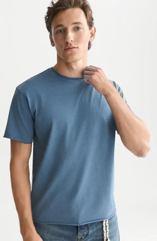 Scotch & Soda Raw Edged Relaxed Fit Organic Cotton T-shirt