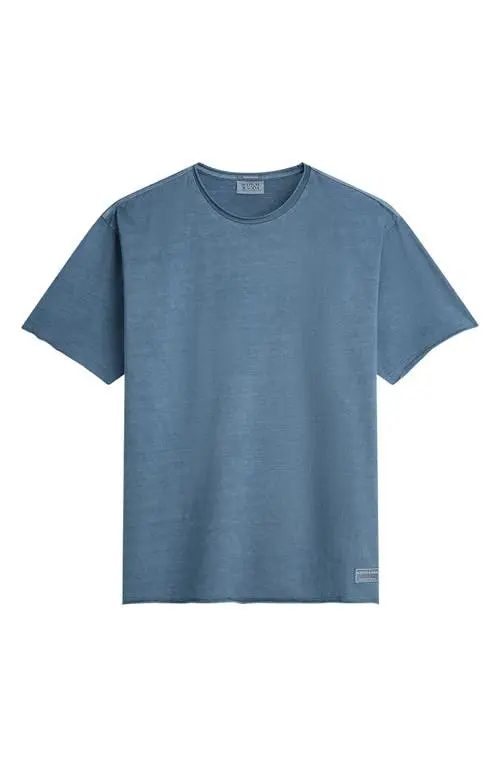 Scotch & Soda Raw Edged Relaxed Fit Organic Cotton T-shirt