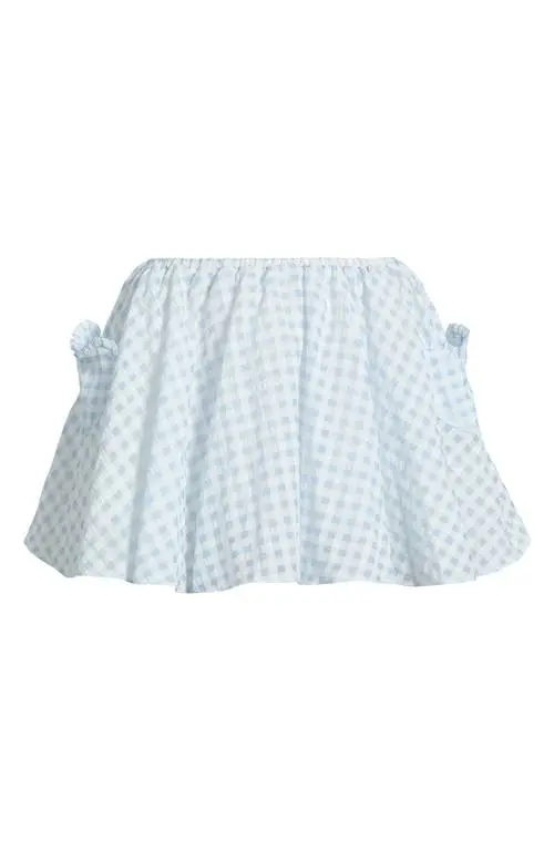 HELLO MOLLY Candlelit Lovers Gingham Miniskirt
