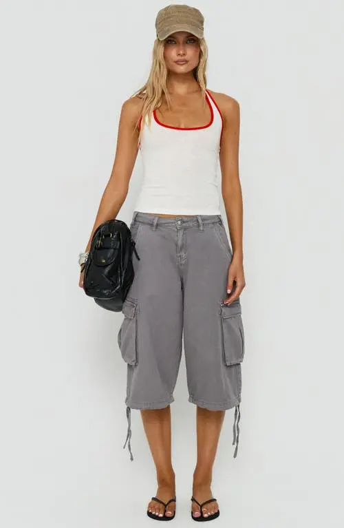 Princess Polly Sugar Talking Contrast Halter Top