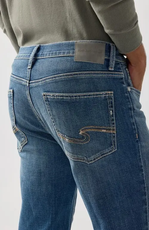 SILVER JEANS CO. Gordie High Waist Straight Leg Jeans
