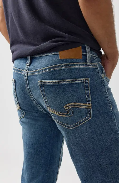SILVER JEANS CO. Zac Relaxed Fit Straight Leg Jeans
