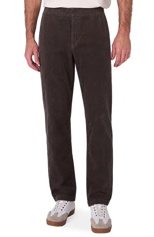 LIVERPOOL Internal Drawstring Elastic Waist Straight Leg Corduroy Pants