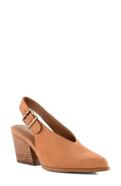 Seychelles Baby Face Ii Leather Slingback Pump