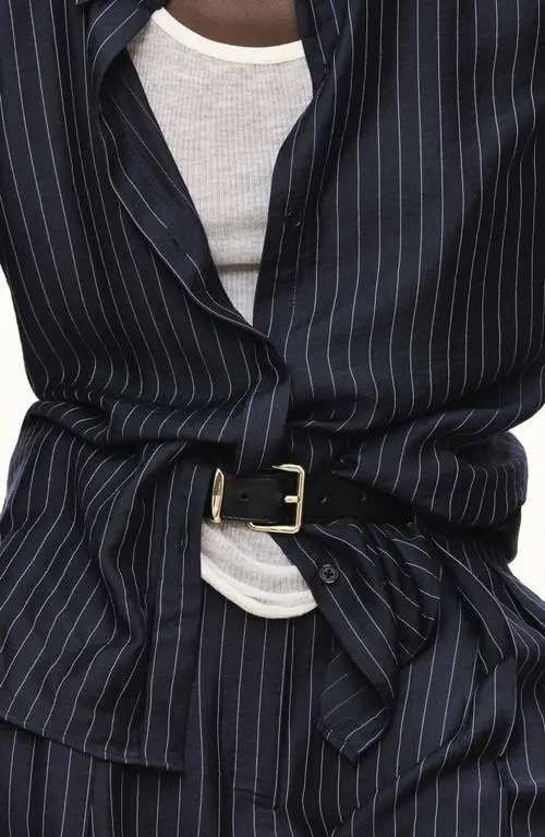 Mango Pinstripe Shirt