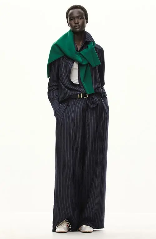 Mango Pinstripe Shirt