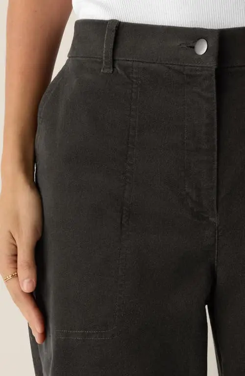Eileen Fisher Organic Cotton High Waist Ankle Arch Jeans