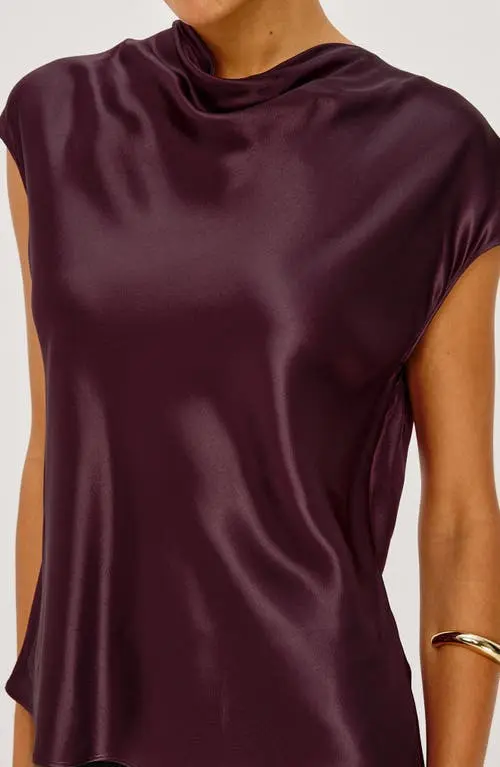 Rails Loretta Cowl Neck Cap Sleeve Top