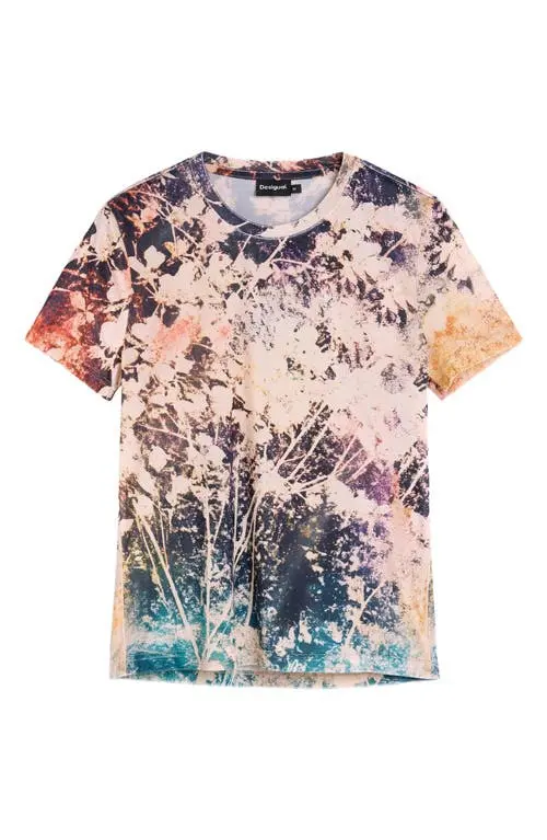 Desigual Tie Dye Print T-shirt