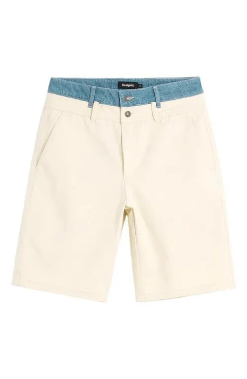 Desigual Hybrid Denim Bermuda Shorts